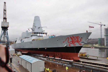 Varato HMS Dragon, quarto cacciatorpediniere Type 45 | DN - DifesaNews